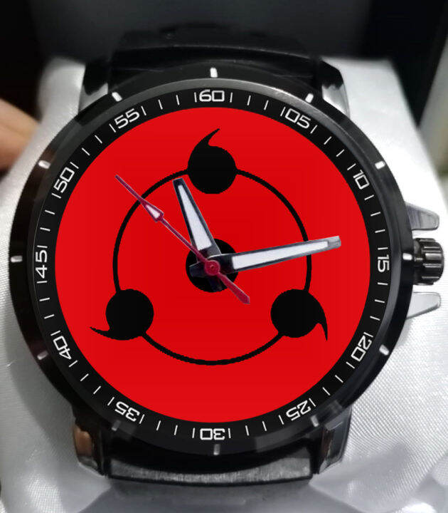 Jam Tangan Custom Sharingan Uchiha | Lazada Indonesia