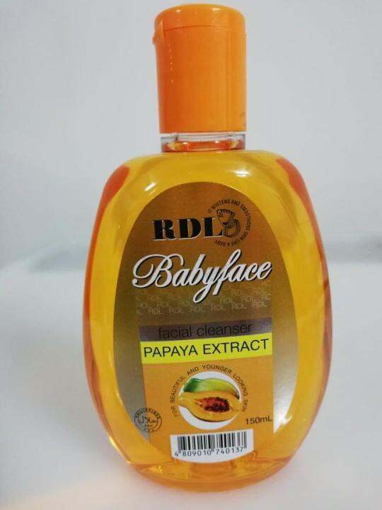 RDL Papaya Babyface Facial Cleanser 150 ml | Lazada
