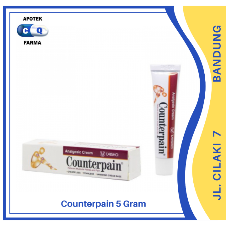 COUNTERPAIN 5 GRAM | Lazada Indonesia