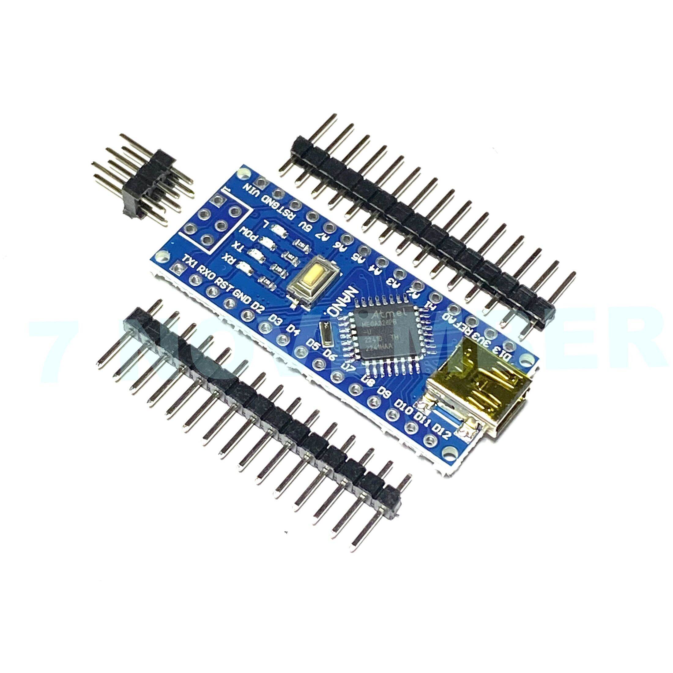 บอร์ดควบคุม Nano 3.0 เข้ากันได้กับ Arduino Nano CH340 Nano V3 ...