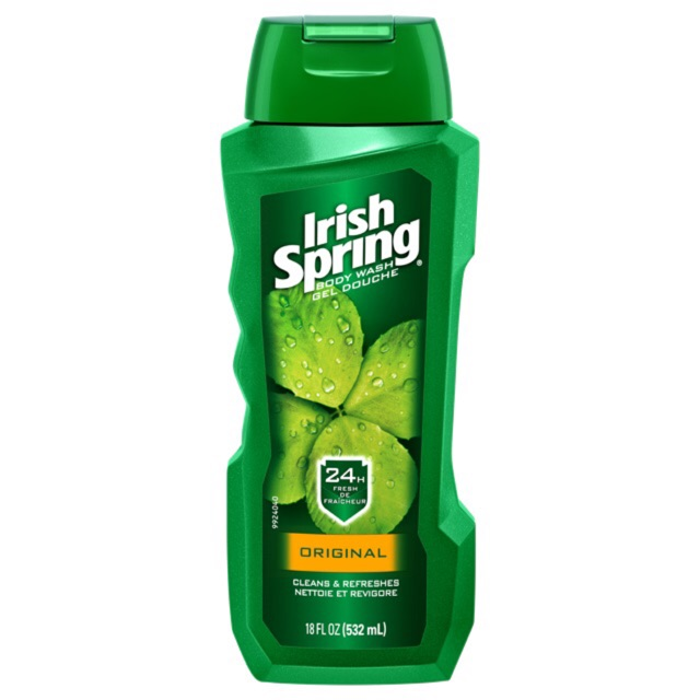 Irish Spring Body Wash Gel Douche Original 18oz (532ml) ไอริช สปริง อ ...
