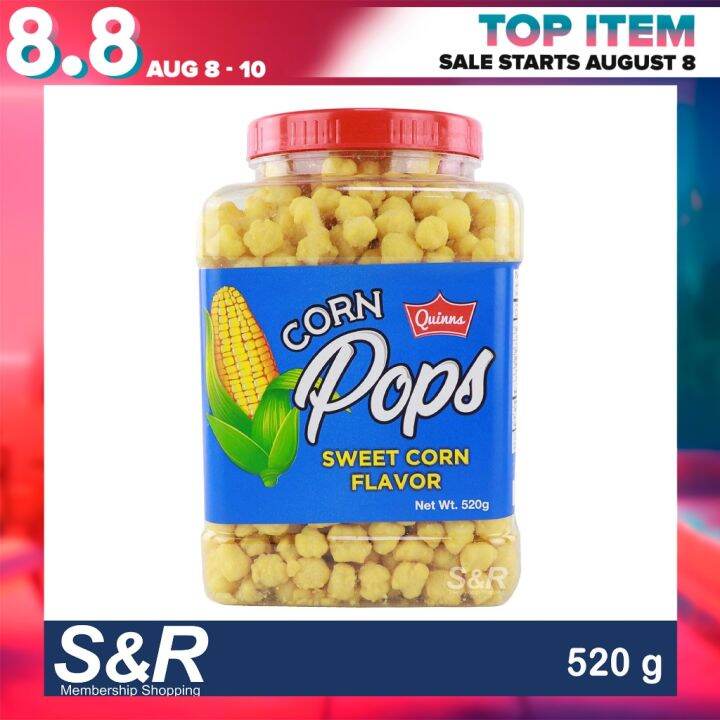 Quinns Corn Pops Sweet Flavor 520g | Lazada PH