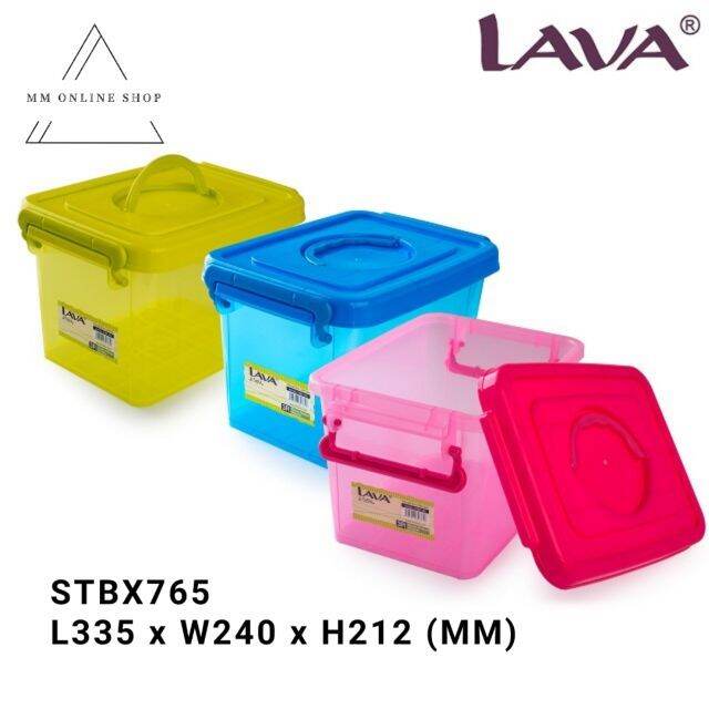 LAVA Multipurpose Storage Box, Stackable, 10L | Lazada