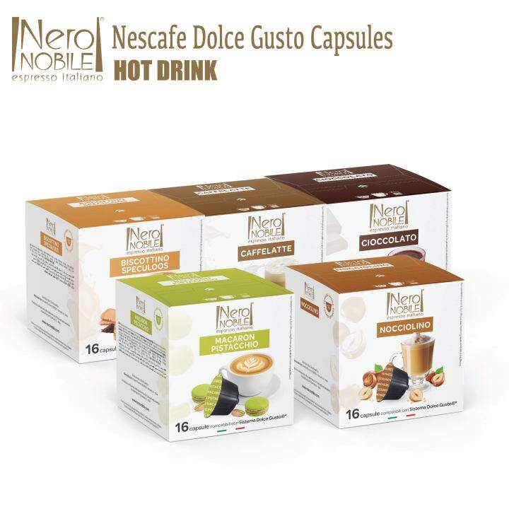 NERO NOBILE - Nescafe Dolce Gusto Compatible - HOT DRINK | Lazada