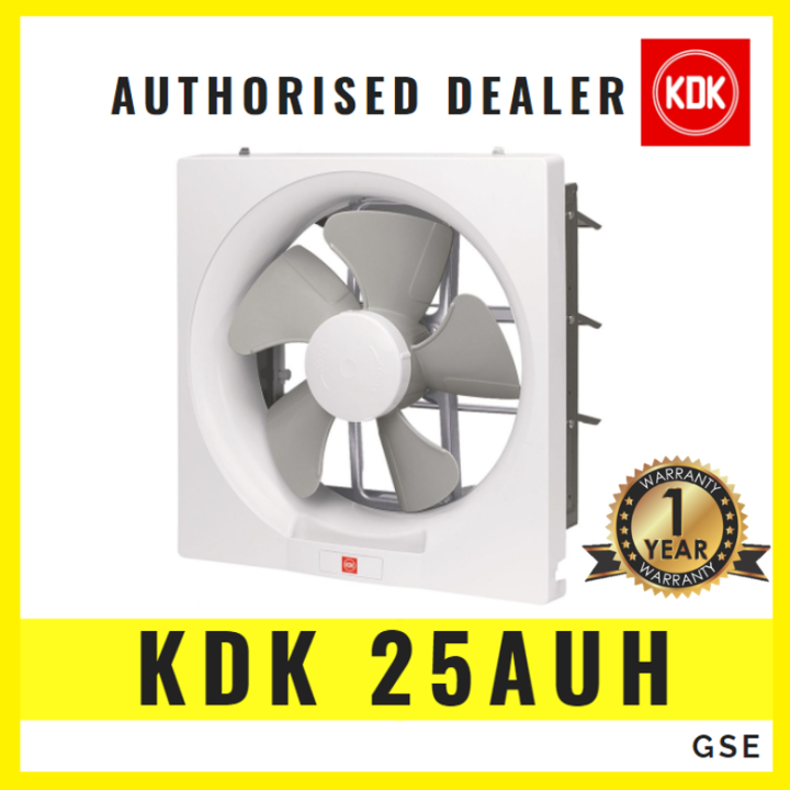 KDK 25AUA 25AUH Exhaust Fan Wall Mount Ventilating Ventilation Fan 25 ...