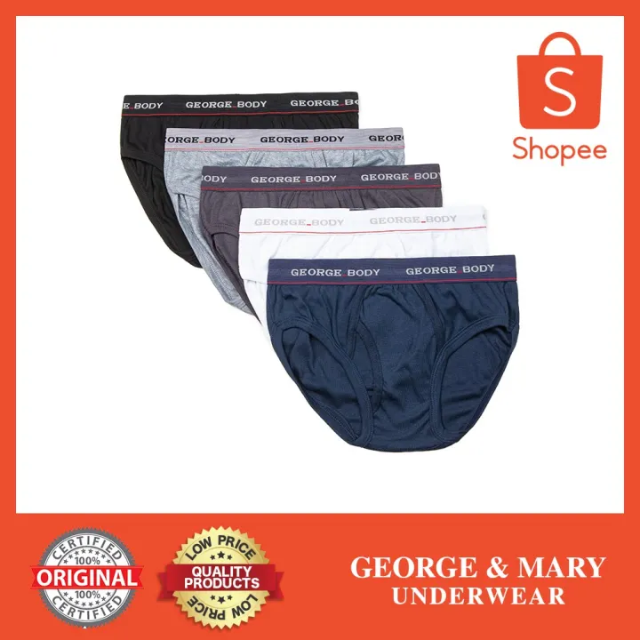 8806 GEORGE Men’s Brief 3in1 | Lazada PH