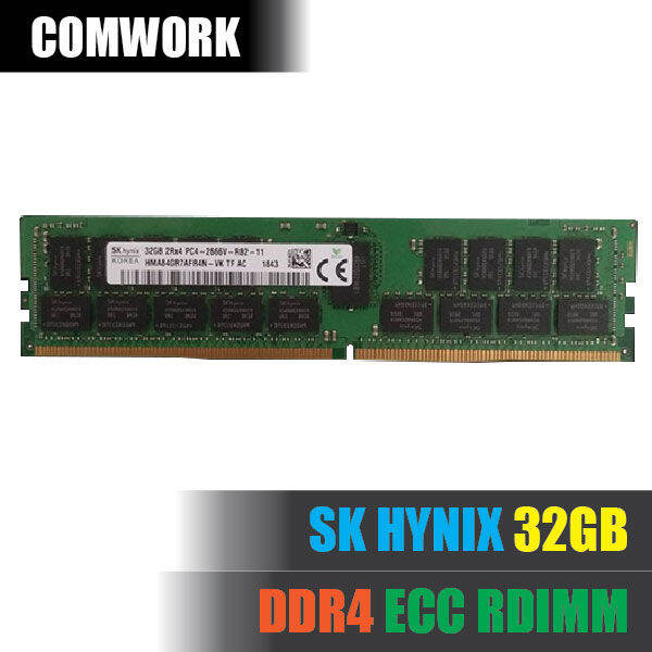 แรม SK HYNIX 32GB DDR4 ECC RDIMM REGISTERED REG SERVER RAM MEMORY PC4 X99 C612 WORKSTATION ...