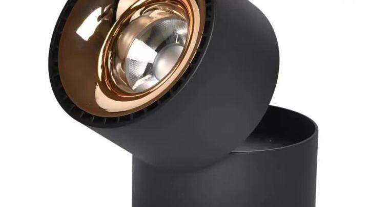 led Open-Mounted Spotlight Double-Headed Folding Wall Nordic Universal ...