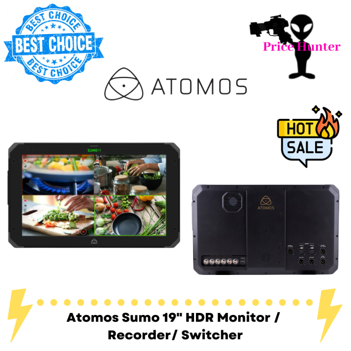 Atomos Sumo 19 inch SE HDR Monitor, Recorder, and Switcher | Lazada
