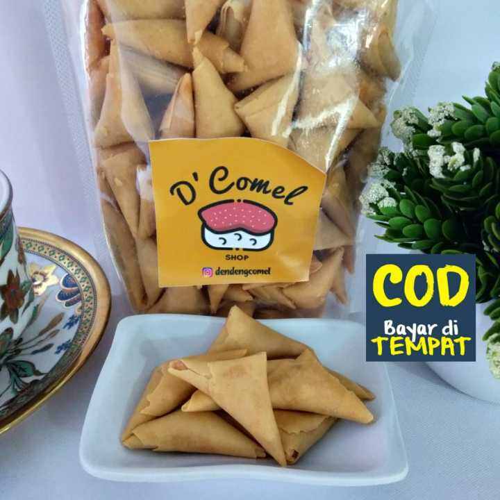 SAMOSA UDANG MANIS GURIH [125Gr] Snack kiloan jajanan camilan kue ...