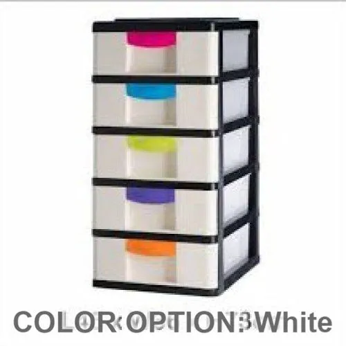 5 Tier Plastic Drawer / Plastic Cabinet / Storage Cabinet 8650 ... 5 Tier Plastic Drawer / Plastic Cabinet / Storage Cabinet 8650 ...