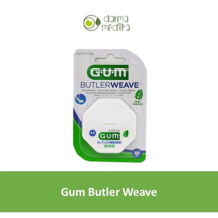 GUM Dental Floss Butlerweave 55 meter | Lazada Indonesia