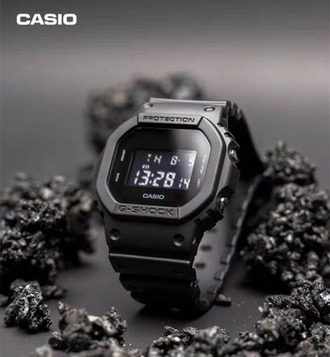 Casio G Shockนาฬิกาข้อมือผู้ชาย รุ่น Dw 5600bb 1 สีดำ Black Lazada