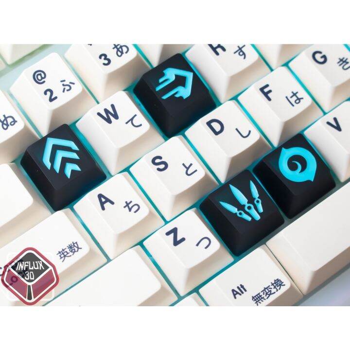 custom keycaps keycaps VALORANT KEYCAPS AGENT SKILLS SET FOR MECHANICAL ...