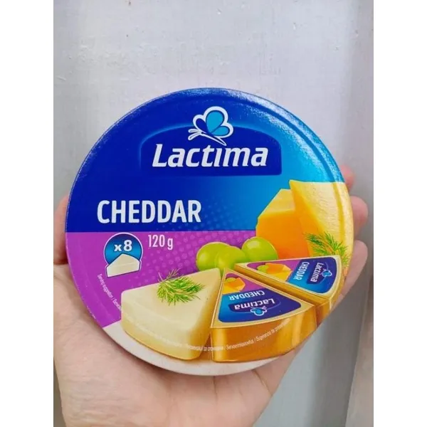 Lactima Cheddar 8 Slices 120g | Lazada PH