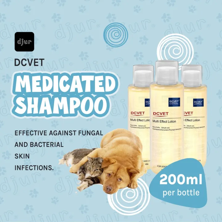 DCVET Medicated Shampoo for Dogs and Cats 200ml | Lazada PH