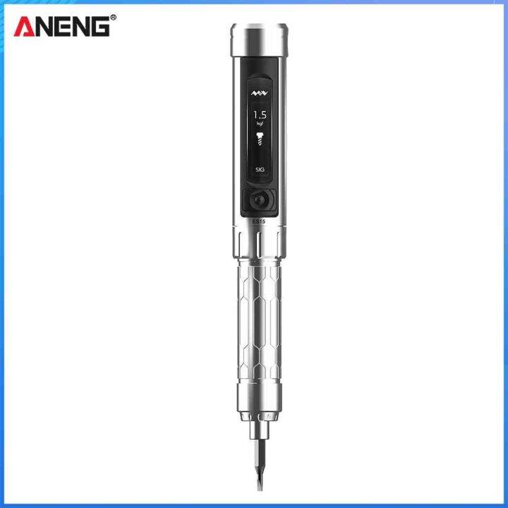 【ANENG】800mAh Smart Cordless Mini Rechargeable Electric Screwdriver ...