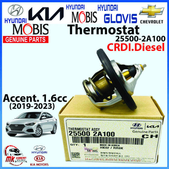 [GENUINE] Thermostat for Accent(2019-2023). 1.6cc. CRDI.Diesel. 25500 ...