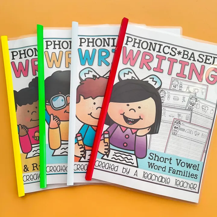 Phonics Writing Prompts Coloring Practice Paper Activities WorkSheets ...
