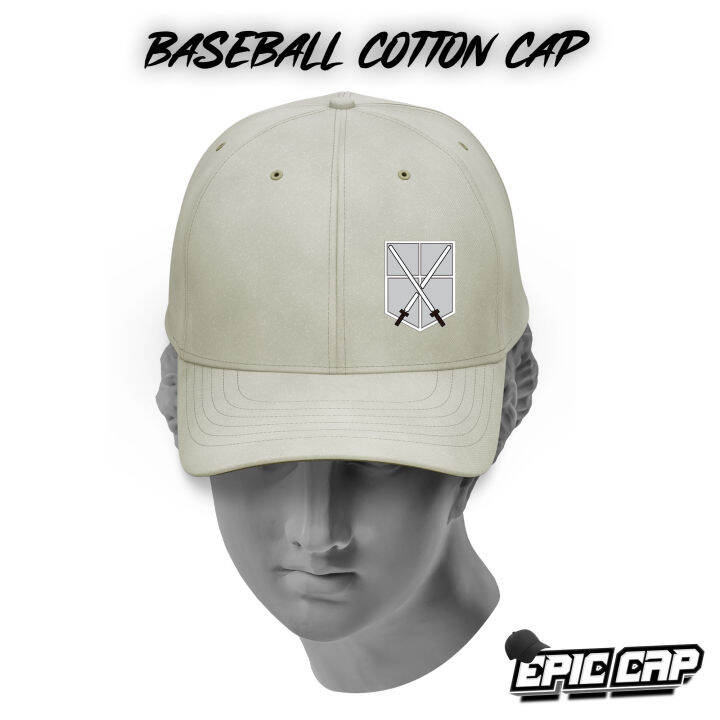 AOT Cadet Badge Emblem Attack On Titan Anime Design Print Cotton ...