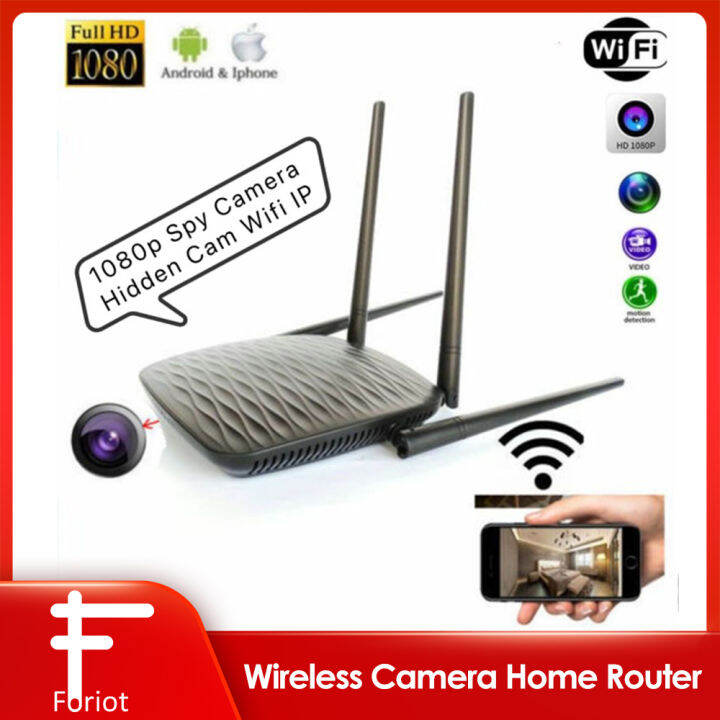 1080p Spy Camera Hidden Cam Wifi IP Wireless Camera Home Router ...