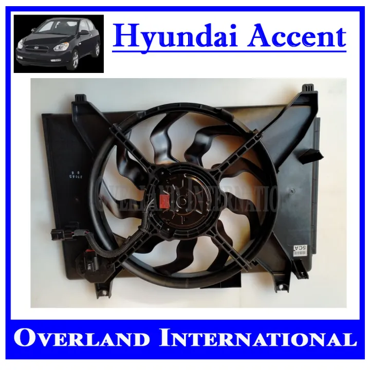 RADIATOR FAN ASSEMBLY, 9 Blades, Y2006 - 2011, 1.5 Diesel, For Hyundai ...