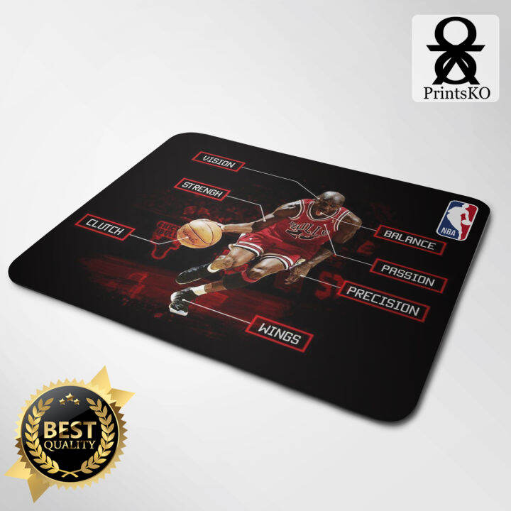 Mouse Pad with NBA - Michael Jordan Design | Lazada PH
