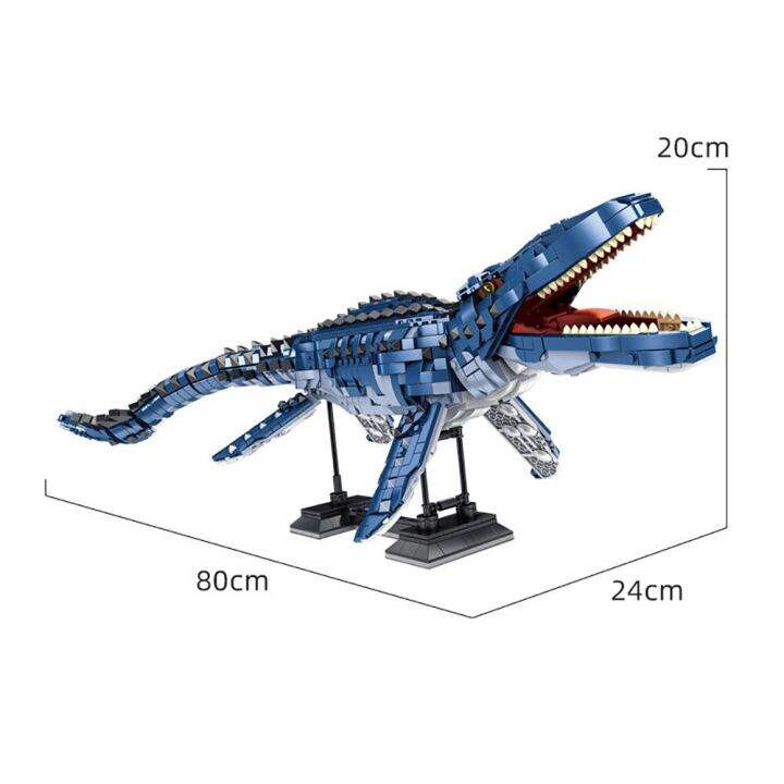 IDEAS Dinosaur Toys Jurassic Park T-Rex Dinosaur World Building Blocks ...