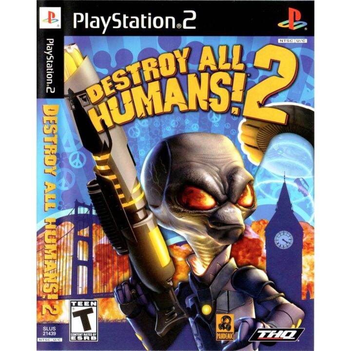 แผ่นเกมส์ Destroy All Humans! 2 PS2 Playstation 2 คุณภาพสูง ราคาถูก ...