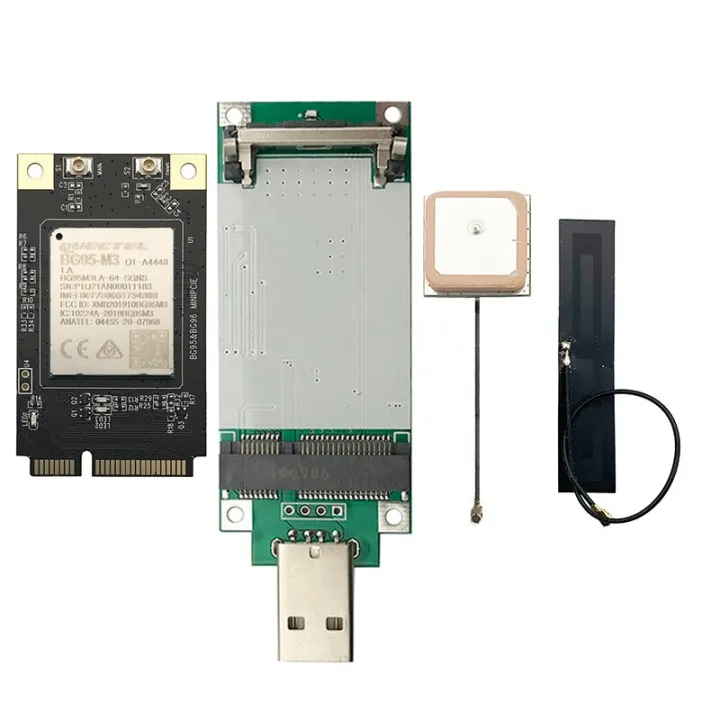 3 Quectel BG95 BG95-M3 MINI PCIE Module LTE Cat M1/Cat NB2/EGPRS Module With MINIPCIE To USB ...