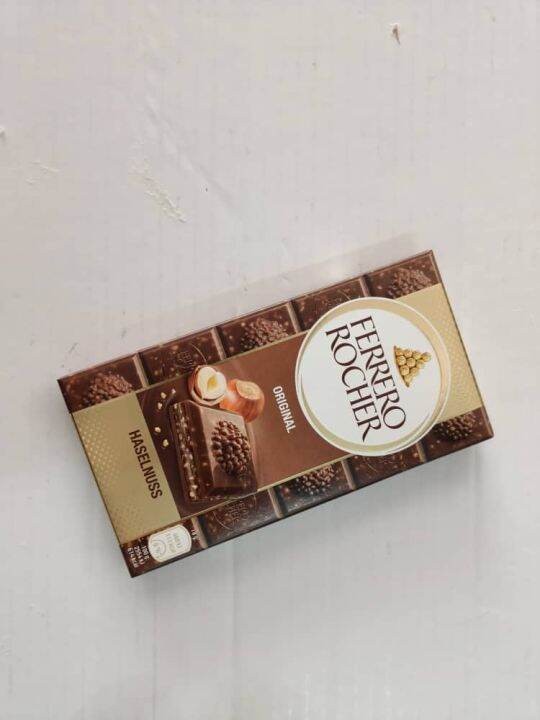 FERRERO ROCHER BAR HAZELNUT | Lazada