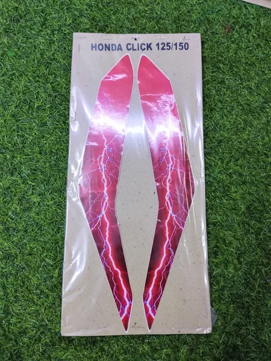 Honda Click 125/150 tint with design / Kilay Sticker para sa motorsiklo ...