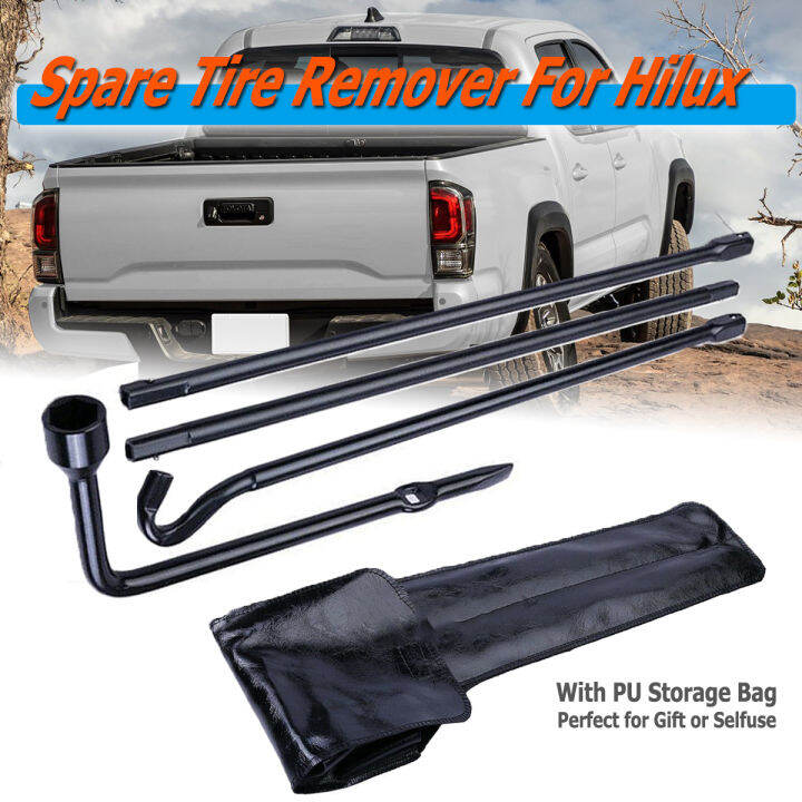 For Toyota Hilux Pcikup Reserve Spare tire remover Wheel Repair kit ...