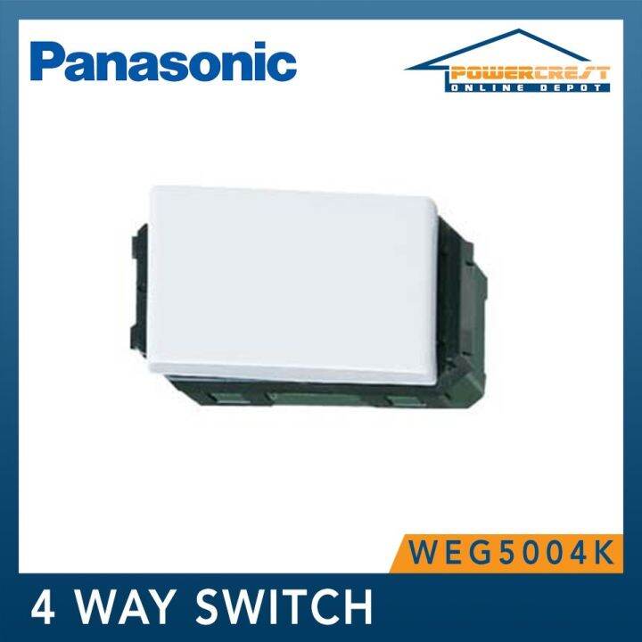 Panasonic 4-Way Switch Weg5004k-5 (Wide Series) | Lazada PH