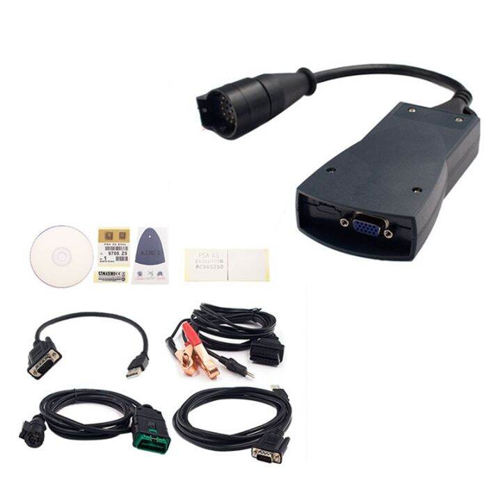 Diagnostic Tool Full Chips Lexia3 PP2000 OBD2 Diagbox V9.91 Firmware ...