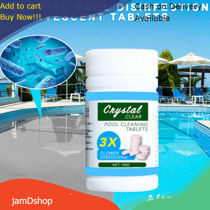 jamDshop Magic Pool Cleaning Tablet Effectively Guard Against Harmful ...