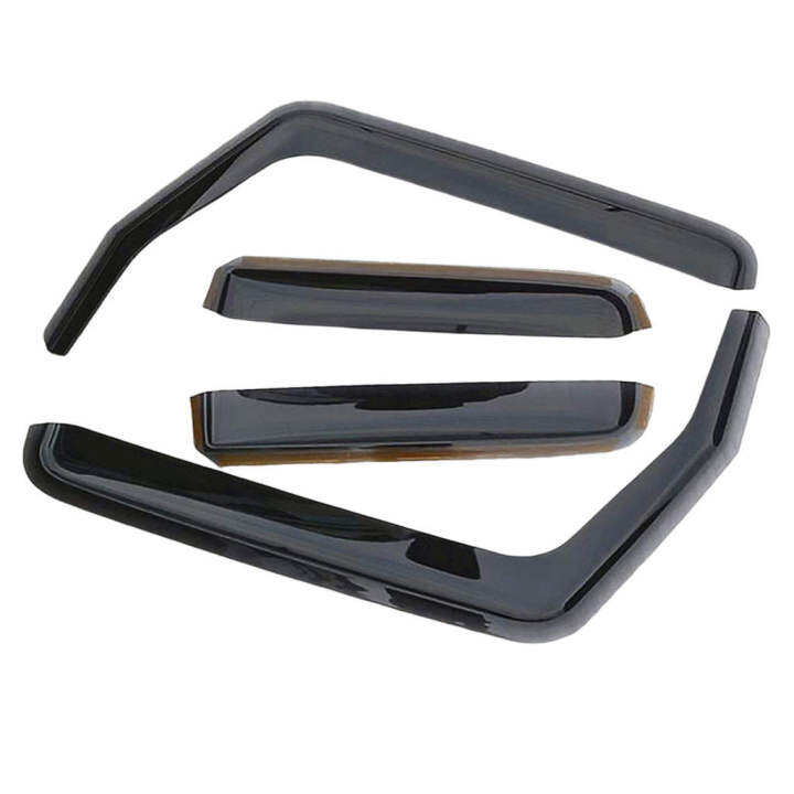 【cw】Car Window Accessories For Jeep Wrangler Window Deflector Rain ...
