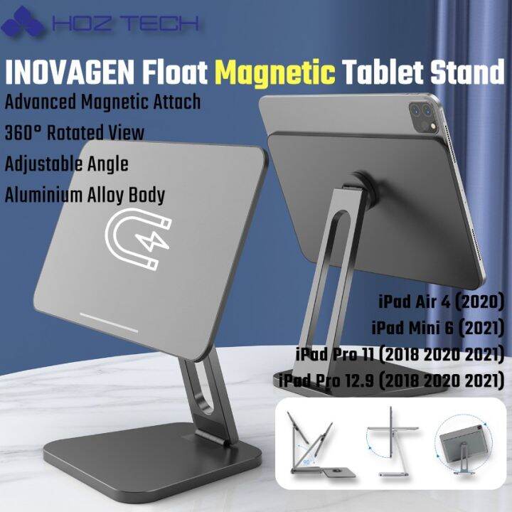 INOVAGEN FLOAT Magnetic Tablet Stand / Foldable Snap Tablet Holder ...
