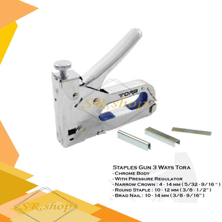 NEW ARIVAL PROMOO!!! MEDIUM DUTY STAPLER GUN 3 WAY, Alat Staples Tembak ...