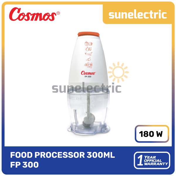 Cosmos FP-300 Blender Food Processor Kapasitas 0.3 Liter / 300 ml FP300 ...