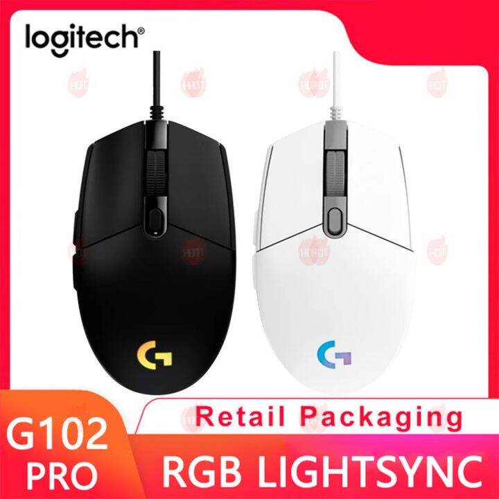 Logitech G203 2nd Gen 8,000 DPI, LIGHTSYNC RGB Wired Gaming Mouse ...