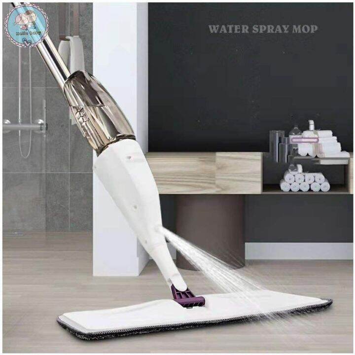 Home Cleaning Magic Microfiber Water Spray Mop With Mist Sprayer ...