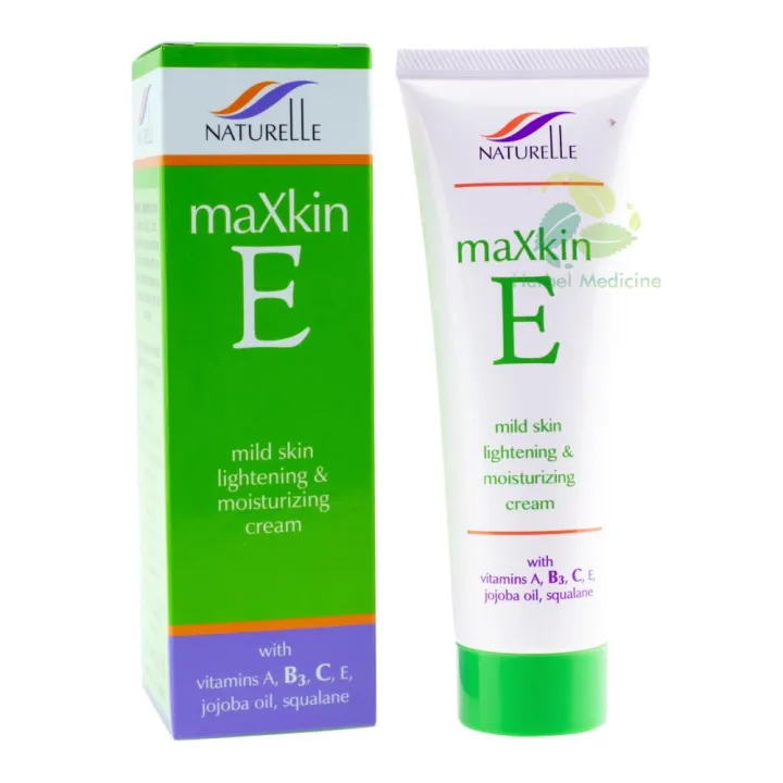 Naturelle Maxkin E เนเชอแรล แม็กสกิน อี แอนด์ มอยส์เจอร์ไรซิ่ง ครีม 40กรัม | Lazada.co.th