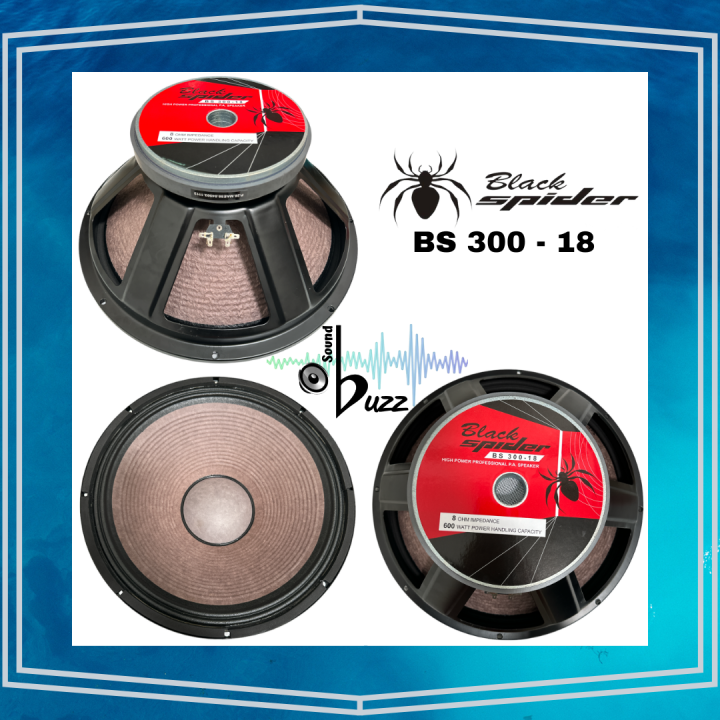Speaker Black Spider BS 300 - 18 Blackspider 18 inch | Lazada Indonesia