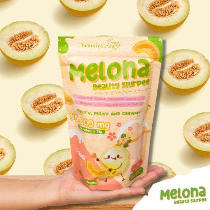 Melona Beauty Slurpee Beautie Factory Collagen Japan Premium Drink Whitening Glowing Skin ...