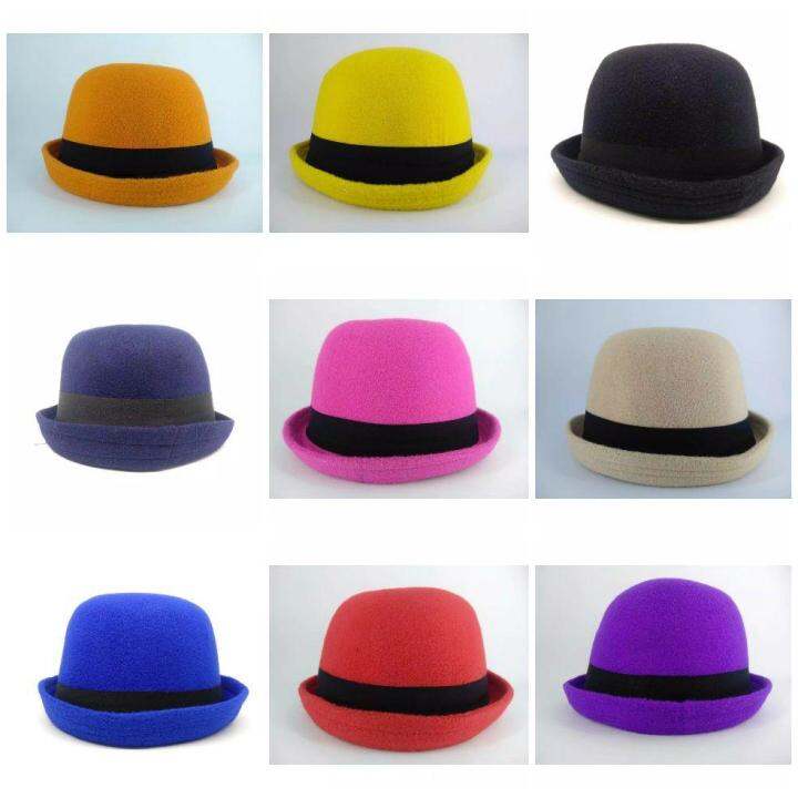 Topi Dewasa Bowler Mangkok Caplin Chaplin Formal/peci gaul | Lazada ...