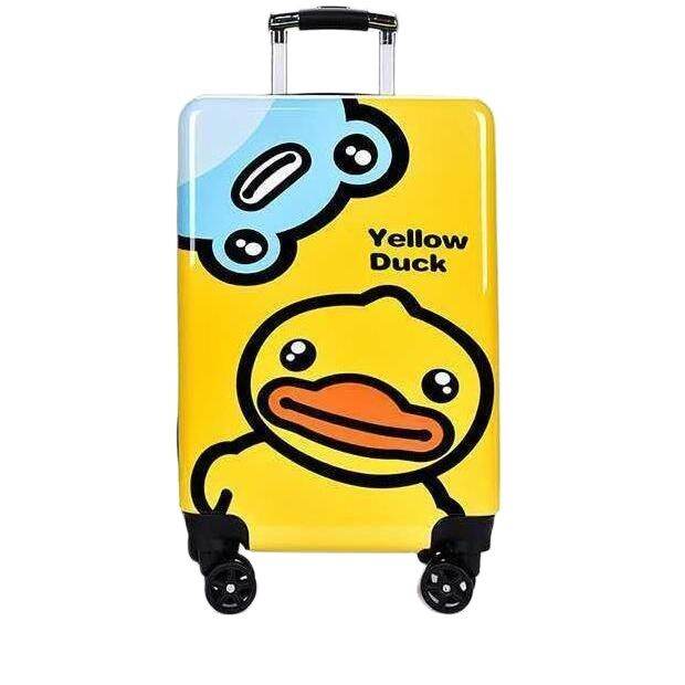 DJIG Store B. เป็ดเป็ดสีเหลืองขนาดใหญ่เด็กรถเข็น Universal ล้อสุทธิสี ...