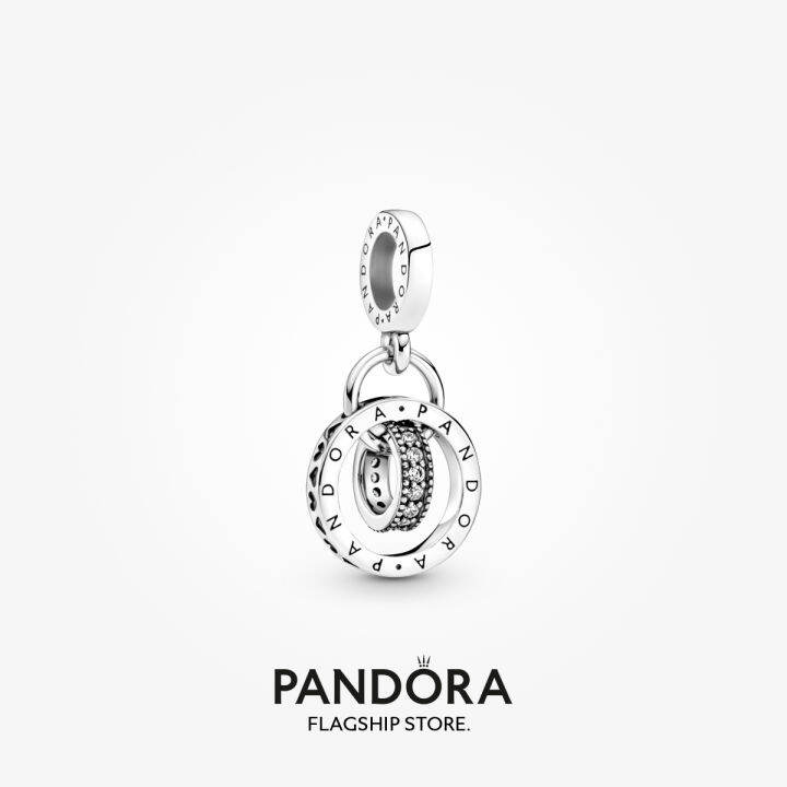 2022 Original Pandoras Women Logo Circles Dangle Charm | Lazada PH
