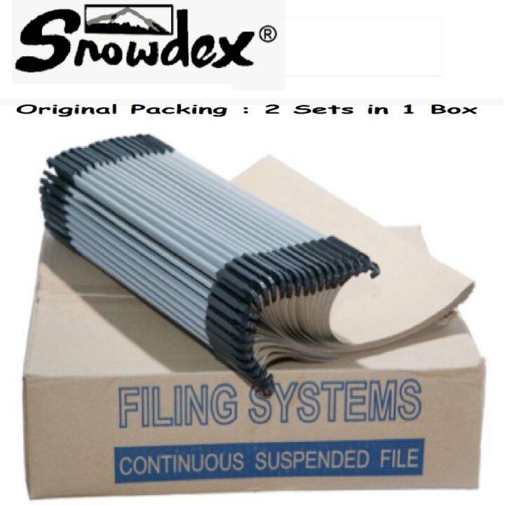 Snowdex Cabinet filing System Continuos Suspension filing Pocket | Lazada