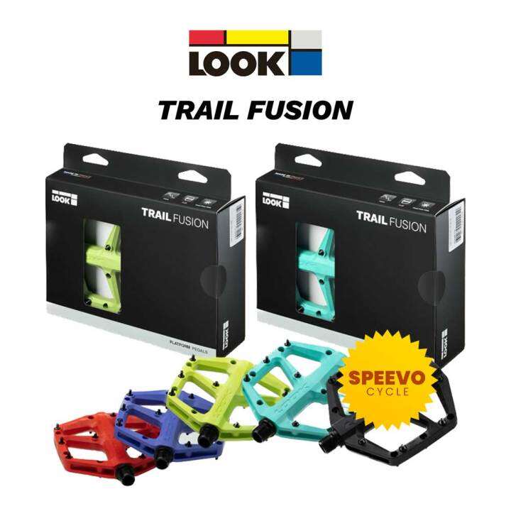 LOOK TRAIL FUSION FLAT MTB PEDAL - BICYCLE CYCLING PEDALS | Lazada